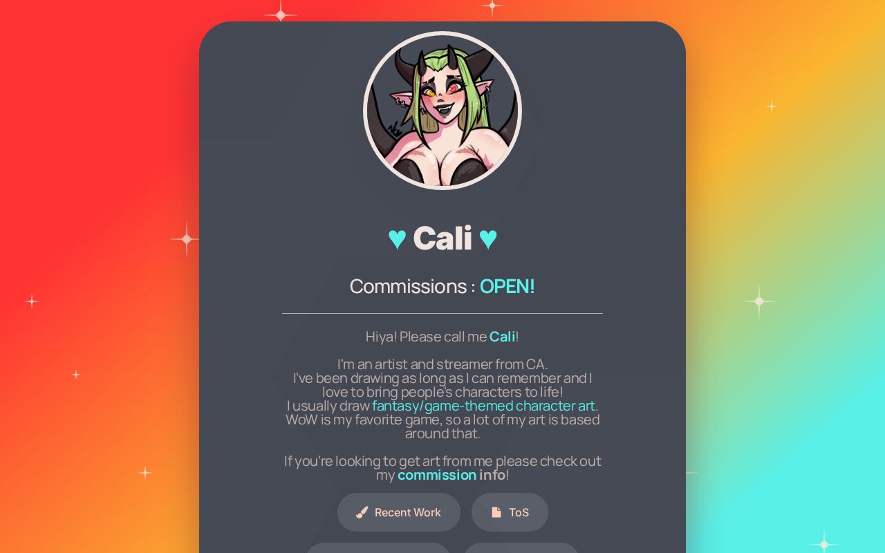 Cali's Art & Commissions